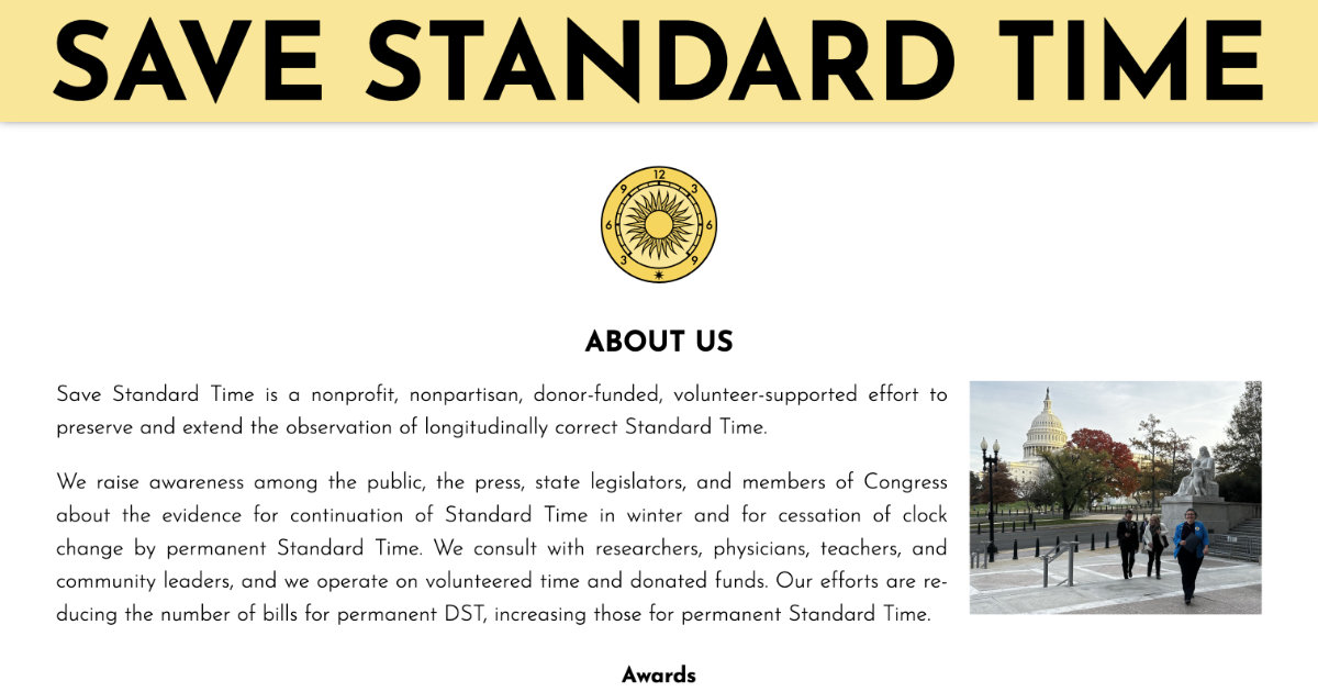 ABOUT US | Save Standard Time